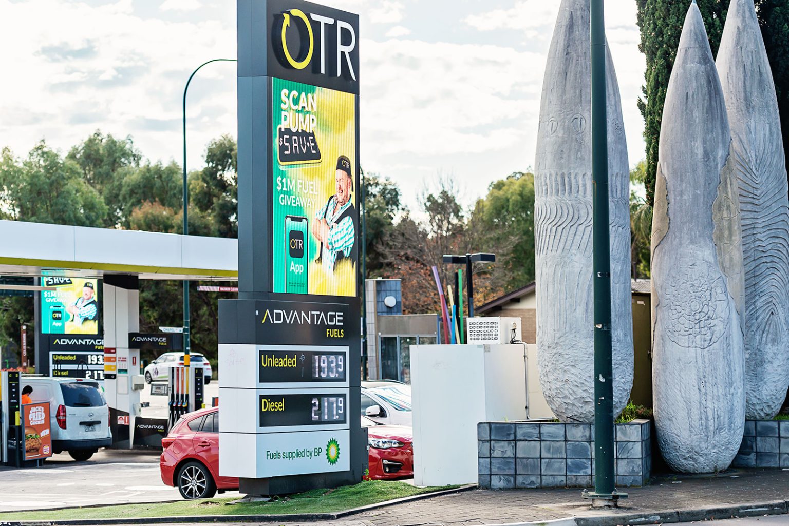 Petrol station pylons – the past, present and future - CV Media & Signage